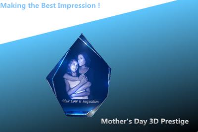 China Mother's Day 3D Prestige award/3D CRYSTAL PRESTIGE AWARD/CRYSTAL 3D TROPHY/CRYSTAL AWARD for sale