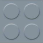 China 50cmx50cm Stair Rubber Flooring , Shock Absorbing Rubber Flooring for sale