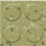 China 500mmx500mm Indoor Rubber Flooring for sale