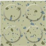 China Moisture Resistant Indoor Rubber Flooring , 8mm Anti Static Rubber Flooring for sale