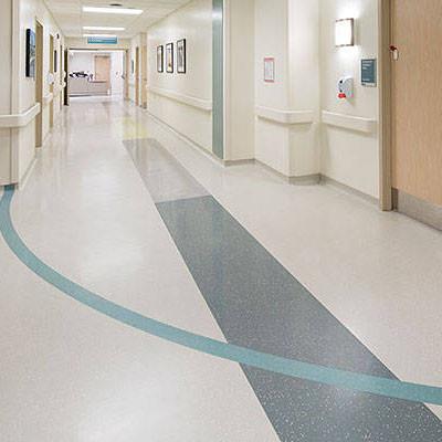 China 3.0mm Hospital Rubber Flooring for sale