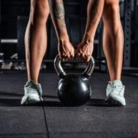 China 10mm Non Toxic Rubber Gym Flooring Good Temperature Resistance for sale
