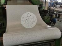 China 15x1.22m Smooth Rubber Flooring Rolls , Shock Absorbing Rubber Flooring for sale