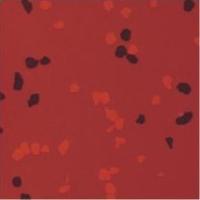China Red 8mm Thick Rubber Flooring Rolls Flame Retardant for sale