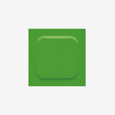 China Anti Shocked Green Rubber Tiles Big Friction Coefficient for sale