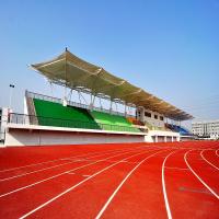China 11MM Synthetic Rubber Running Track For All Weather Condition for sale