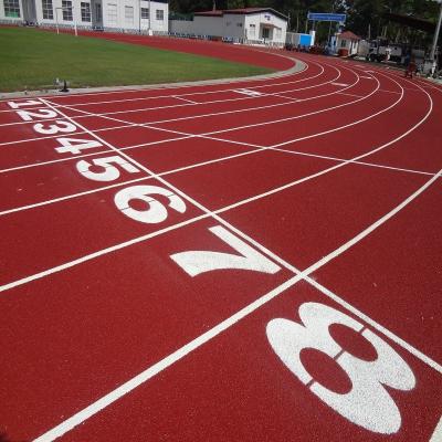 China Anti Slip 9mm Rubber Athletic Track SBR EPDM Running Track for sale