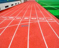 China SBR EPDM Synthetic Athletic Track Excellent Weather Resistance for sale