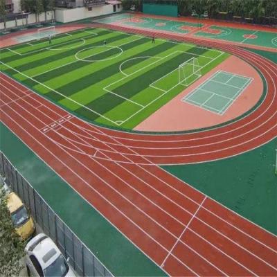 China Odorless Rubber Race Track Good Corrosion Resistance for sale