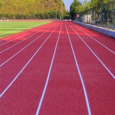 China Eco Friendly Rubber Athletic Track , Rubber Stadium Running Track for sale