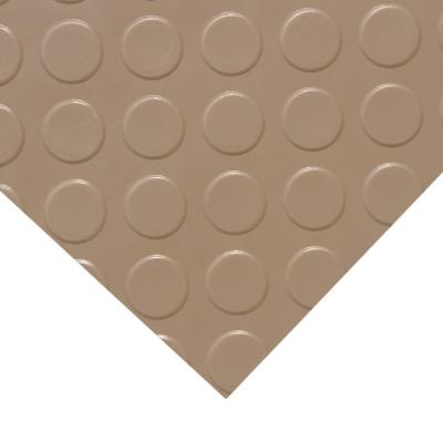 China 3.5mm Coin Rubber Flooring Tiles , Non Slip Rubber Floor Tiles for sale