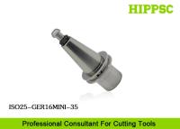 China CNC curving and milling Tool Holder , ISO25 Tool Holder Ultra High Speed And Presision for sale