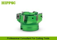 China Green Face CNC Cutting Tools , Aluminum Milling Cutter With Insert Tool Holder for sale