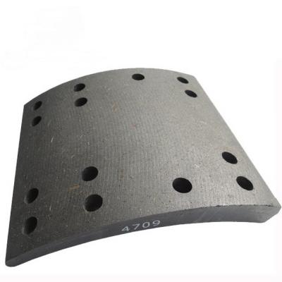 China Heavy Duty Truck Brake Lining 4709 FMSI 4709 High Durability Brake Lining for sale