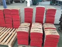 China High Performance Woven Brake Block Material Brake Pads Friction Linings 100-200C for sale