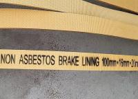 China Non-Asbestos Woven Brake Lining Roll for Mooring Winches with 0.30-0.65 Friction Coefficient and 200°C Thermal Stability for sale