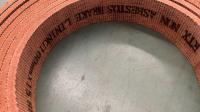 China Asbestos Free Woven Brake Lining Roll 10m 20m for Winch Crane Industrial Machinery for sale