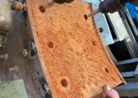 China Oil Well Drilling Woven Brake Block for Drilling Rig and Pile Driver 200mm x 100mm for sale