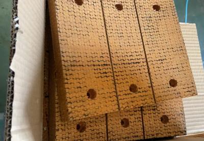 China Oilfield Brake Blocks Woven Brake Block Material for sale