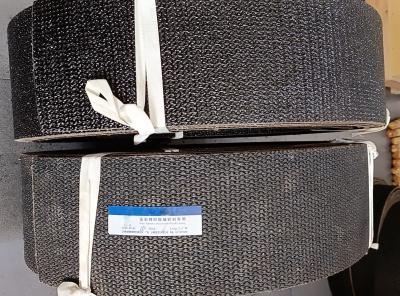 China Non Asbestos Woven Brake Roll Lining 10m 20m Length Black Color Industrial Friction Roll for sale