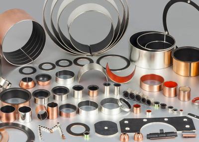 China Carbon Steel Oil-Free Self-Lubricating Bushing 250N/mm² Load Capacity -195°C to +280°C Temperature Range for sale