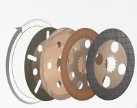China Forklift & Excavator Friction Discs for Gearbox Clutch and Wet Brake Systems - Copper, Paper, Carbon Materials for sale