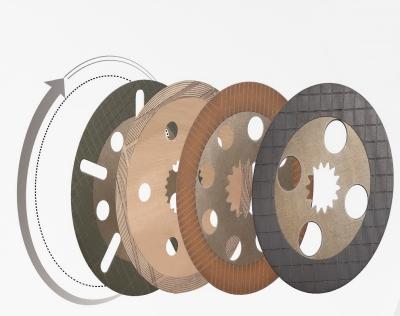 China Forklift & Excavator Friction Discs for Gearbox Clutch and Wet Brake Systems - Copper, Paper, Carbon Materials for sale