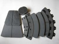 China Ceramic Non-Asbestos Brake Lining Material for Industrial Machinery - Custom Sizes Available with High Wear Resistance for sale