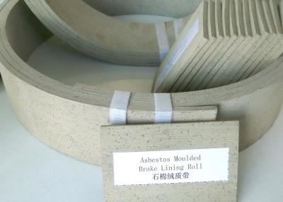 China Asbestos Rubber Based Industrial Brake Lining Roll Mold - 3mm to 30mm Thickness, Up to 500mm Width for sale