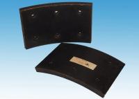 China Custom Molded Friction Brake Block Rubber Based with Holes for Oil Drilling and Mining Equipment for sale