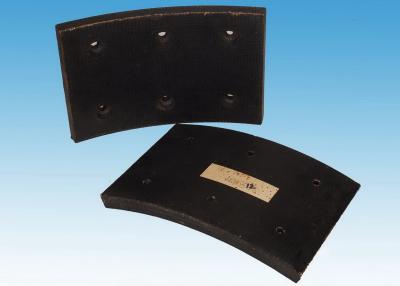 China Custom Molded Friction Brake Block Rubber Based with Holes for Oil Drilling and Mining Equipment for sale