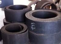 China Brass Wire Reinforced Black Woven Brake Lining Roll for Cranes & Industrial Machinery - 0.40-0.65 Friction Coefficient for sale