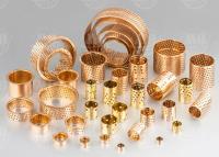 China Energy Efficient Oil Free Bronze Bushing Self Lubricating Bearing Materials CuSn8/CuSn6.5 Alloy for High Load Applications for sale