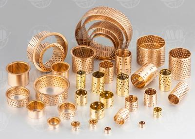 China Energy Efficient Oil Free Bronze Bushing Self Lubricating Bearing Materials CuSn8/CuSn6.5 Alloy for High Load Applications for sale