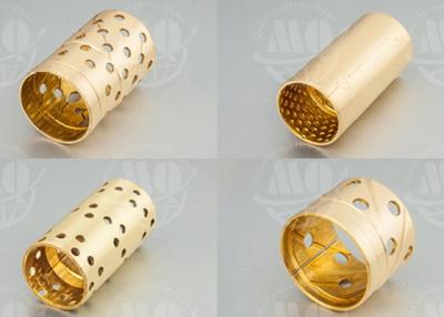 China JS-091 Oilless Brass Bushing with 68% Copper Alloy and Small Expansion Coefficient for High Load Applications for sale
