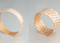 China MQ-091 High Strength Oil Free Bronze Bushings 68% Copper Steel Backed Bearing for Industrial Applications for sale