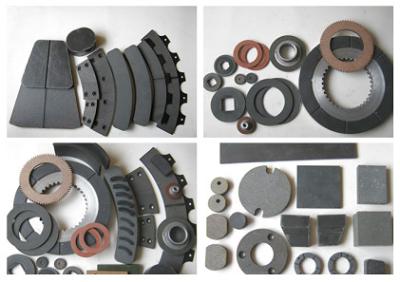 China Custom Industrial Brake Linings with 55 N/mm² Bending Strength for Machinery Applications for sale
