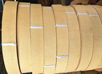 China Drawworks Woven Brake Lining Brake Lining Roll with Brass Wire Inside for Windlass for sale