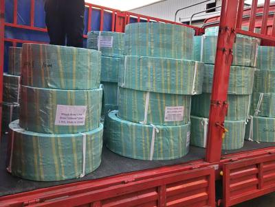 China Resin Woven Brake Lining Roll with Brass Wire Inside for Windlass Friction Lining for sale