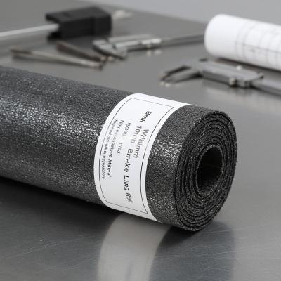 China Width 100mm Brake Lining Roll ISO9001 Certified Non asbestos Material Engineered for Superior Brake System Compatibility for sale