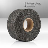 China Non-Asbestos Woven Brake Lining Roll 100mm Width -40°C to +300°C Heavy Duty Friction Material for sale
