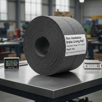 China Non Asbestos Brake Lining Roll 100mm Width 10m Length -40C to 300C ISO9001 for sale