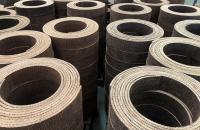 China Woven Industrial Friction Lining Resin Brake Lining Material 4mm-35mm with Brass Wires for sale