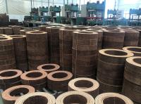 China Woven Brake Lining Rolls with Brass Wires 4mm-35mm Thickness for Industrial Machinery for sale