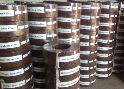 China Brown Woven Brake Lining Material for Industrial Machinery - 0.40-0.65 Friction Coefficient, 100-200°C Temperature Range for sale