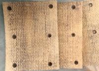 China Non-Asbestos Brake Lining Material with Copper Wire for Drilling Machines - 4-35mm Thickness, 500mm Width for sale