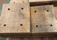 China Copper Wire Reinforced Woven Brake Blocks for Oil Well Drilling - 100-200°C Temperature Range, 0.30-0.65 Friction Coefficient for sale