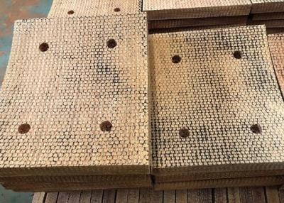 China Copper Wire Reinforced Woven Brake Blocks for Oil Well Drilling - 100-200°C Temperature Range, 0.30-0.65 Friction Coefficient for sale