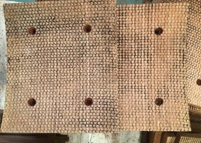 China Oil Well Drilling Brake Block Friction Woven Brake Lining 25.4mm 30mm Thickness for sale