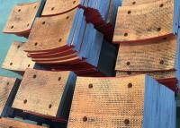 China Non-Asbestos Woven Brake Pads for Drilling Machines | 100-200°C Temperature Range | Custom Sizes for sale